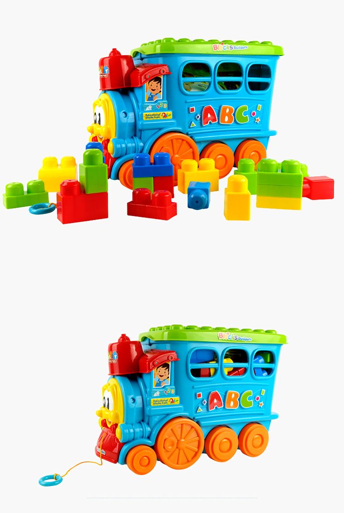 Multi-purpose building blocks to receive trains - Kids & Family Limited