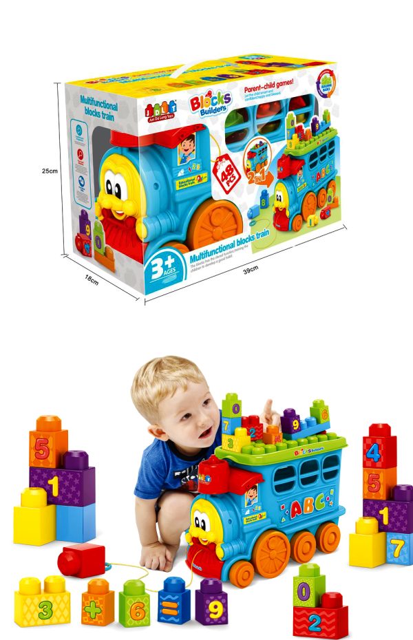 Multi-purpose building blocks to receive trains - Kids & Family Limited