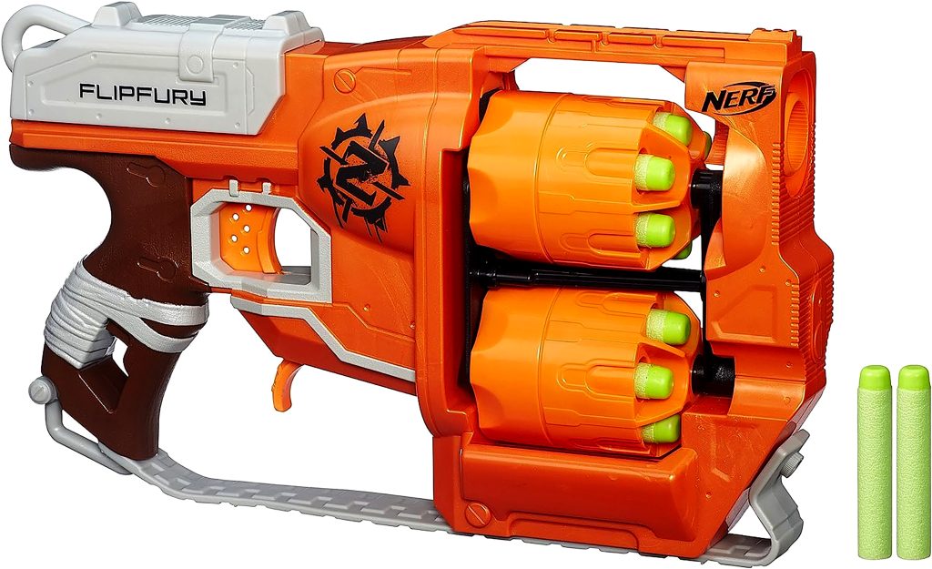 Nerf Zombie Strike Flip-fury Blaster - Kids & Family Limited