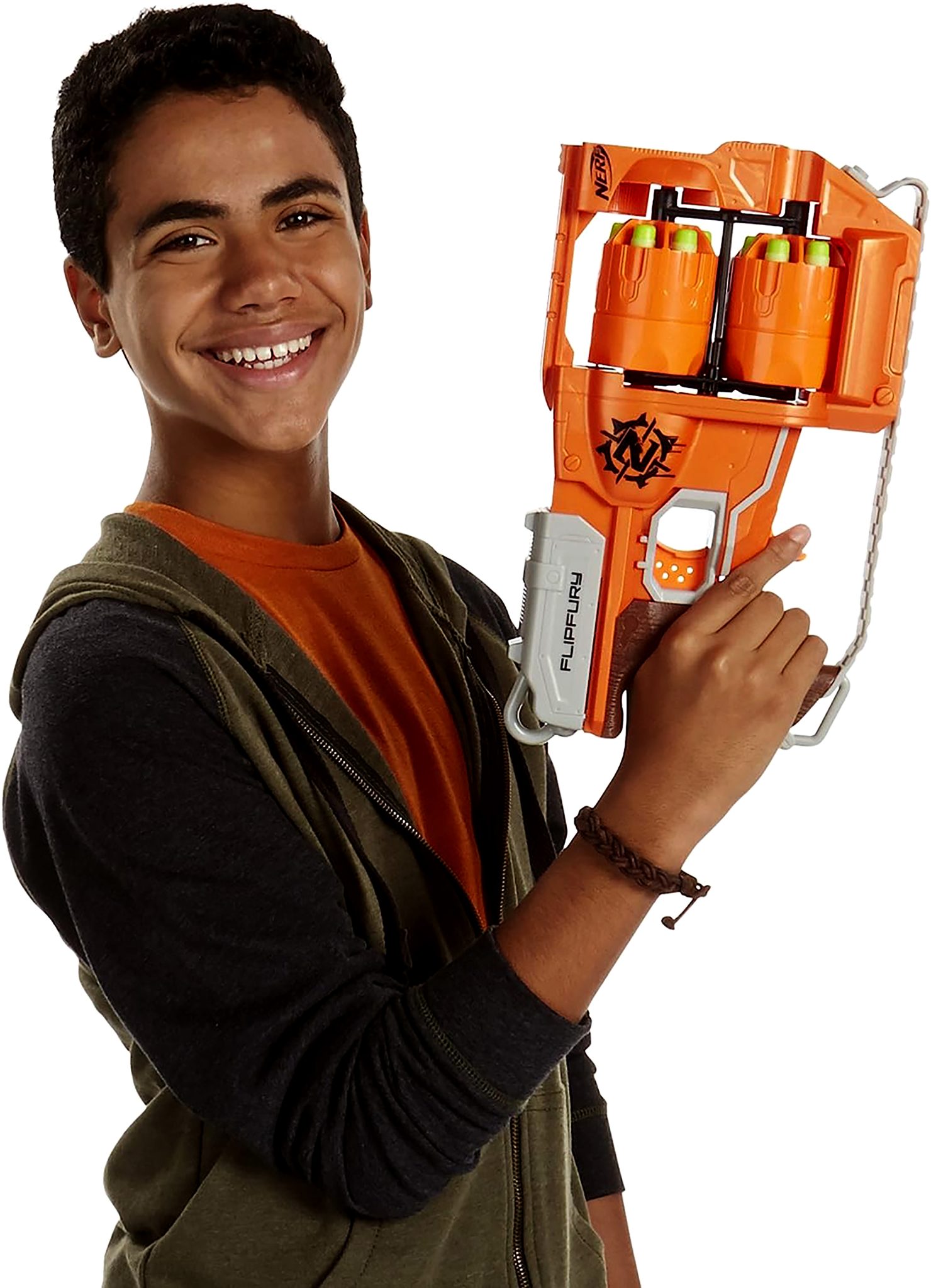 Nerf Zombie Strike Flip-fury Blaster - Kids & Family Limited