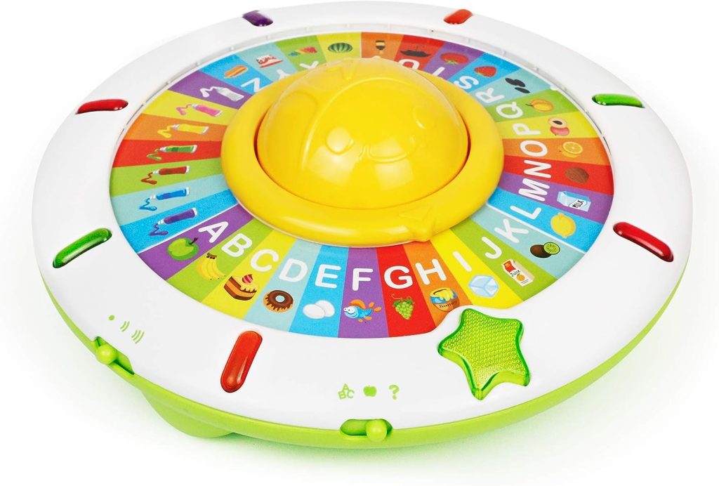 ABCs Spinning Wheel- 3 Different Toddler Toy Play Modes - Kids & Family ...
