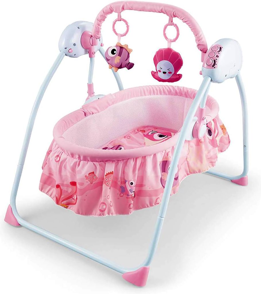 Automatic Swing Cradle with Remote Control - Kids & Family Limited