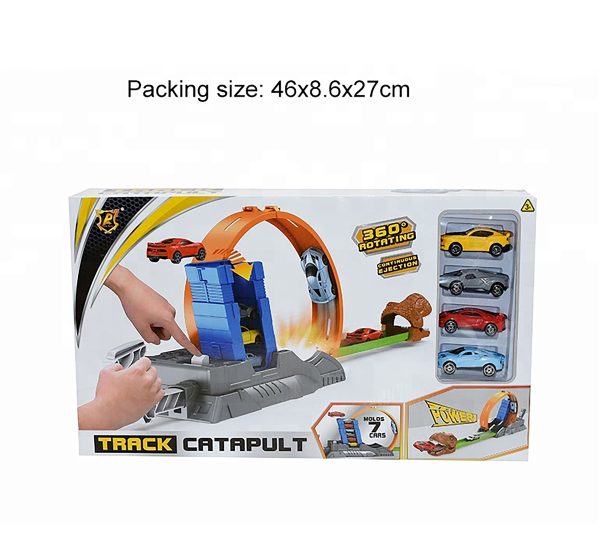 High Speed Toys Racing Slot Car Track With Catapult - Kids & Family Limited