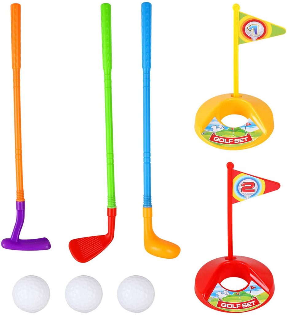 Kids Mini Golf Club Set with 3 set balls and All Accessories - Kids ...