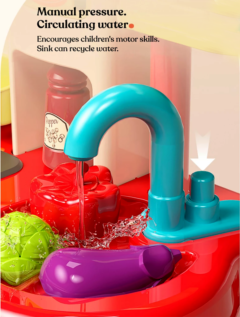 Deluxe Kitchen 50 Pcs - Kids & Family Limited