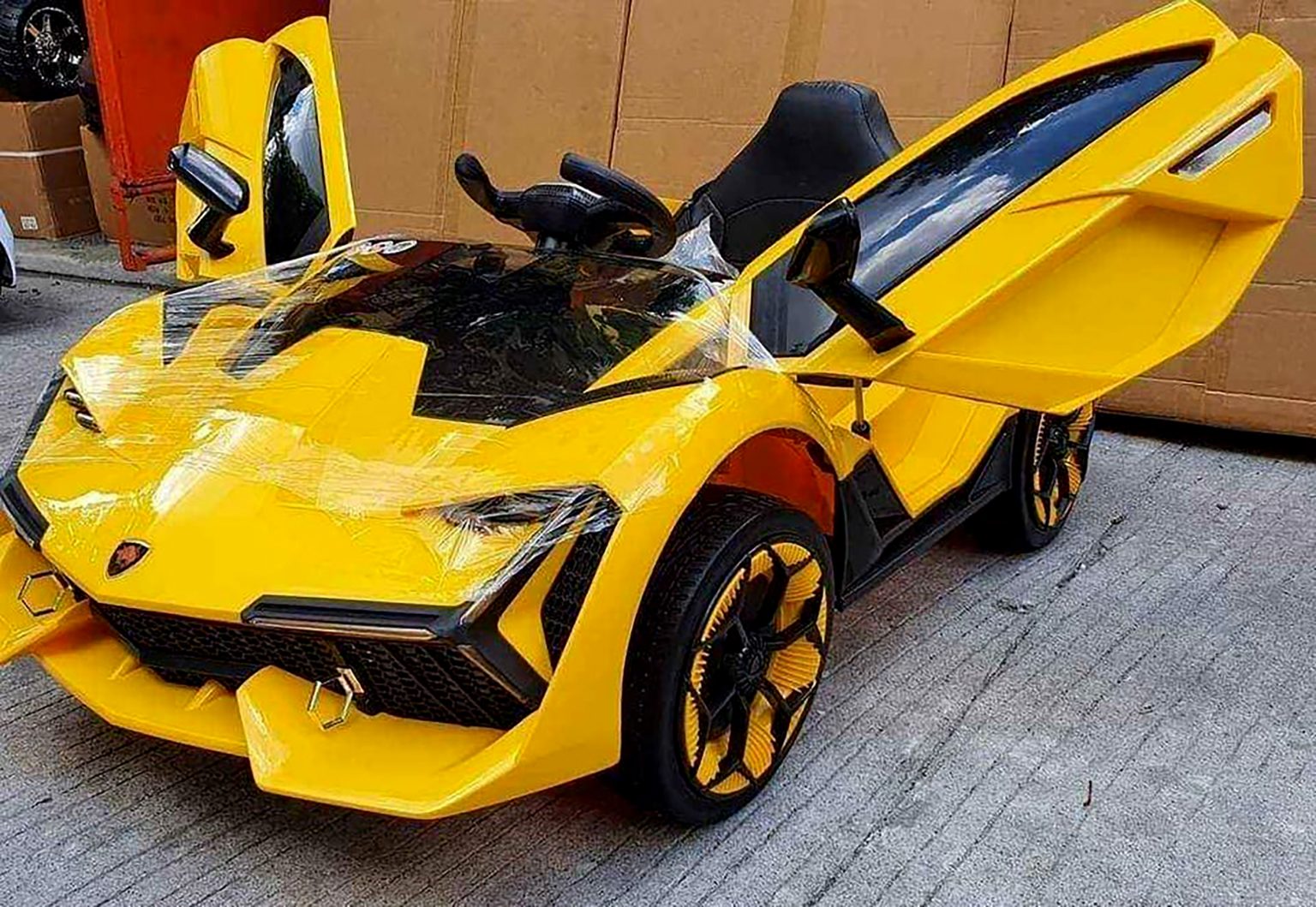 Brand New Lamborghini Ride on Car for Kids - Kids & Family Limited